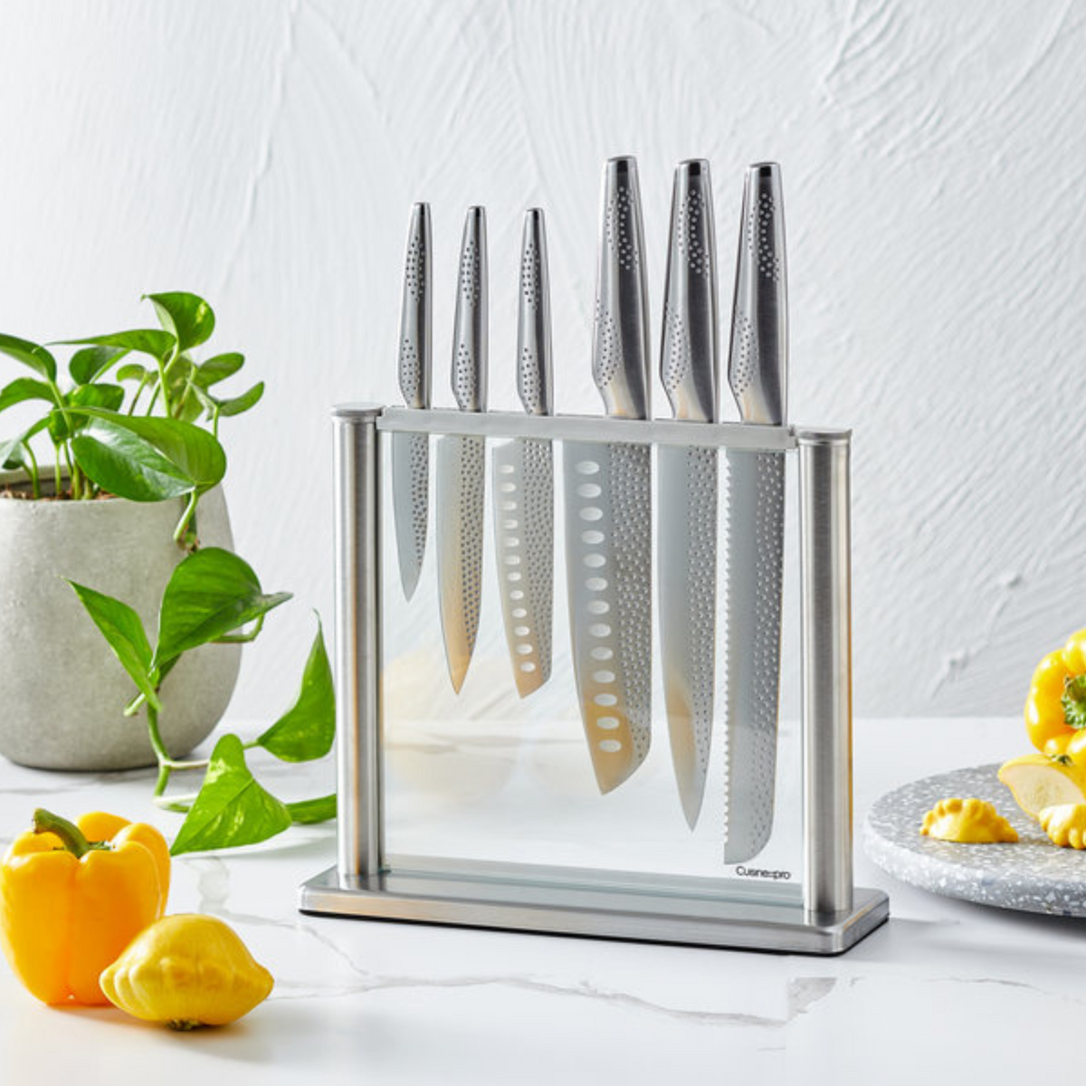 Gozen iD3® SAMURAI™ 7-Piece Knife Block Set - Cuisine::pro® – Eugène ...