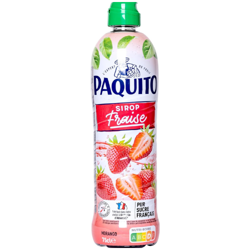 Sirop de Fraises 750ml - Paquito – Eugène Allard Cuisine et Tendances