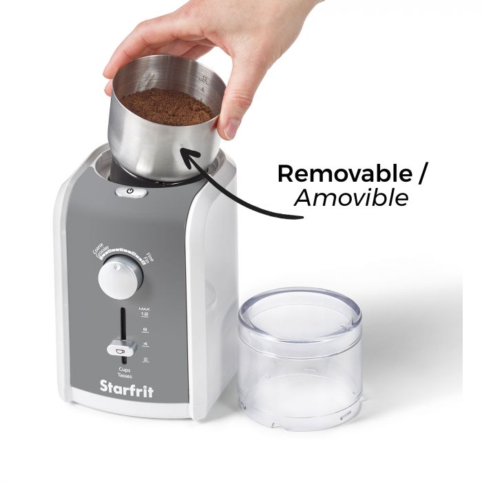 Moulin à café électrique ajustable - Starfrit – Eugène Allard Cuisine ...